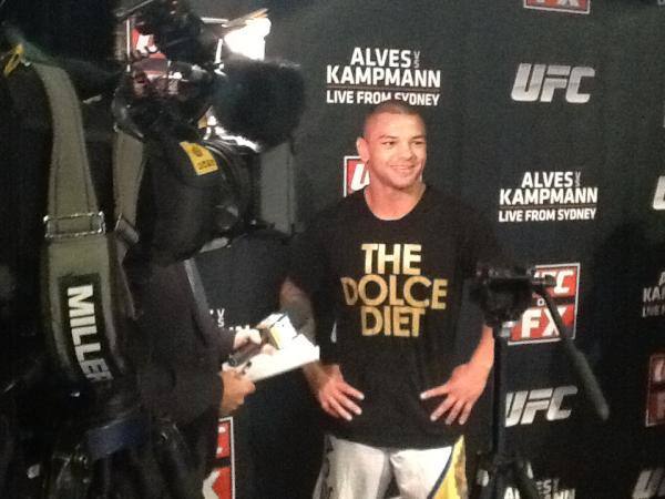 UFC OPEN WORKOUTS - SYDNEY AUSTRALIA - The Dolce Diet